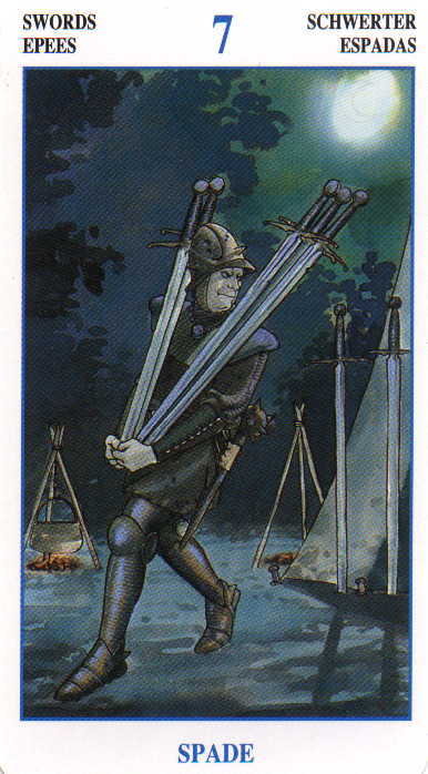 7SwordSecreto | Bohemian Path Tarot
